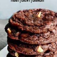 Subway Copycat Double Chocolate Cookies Recipe