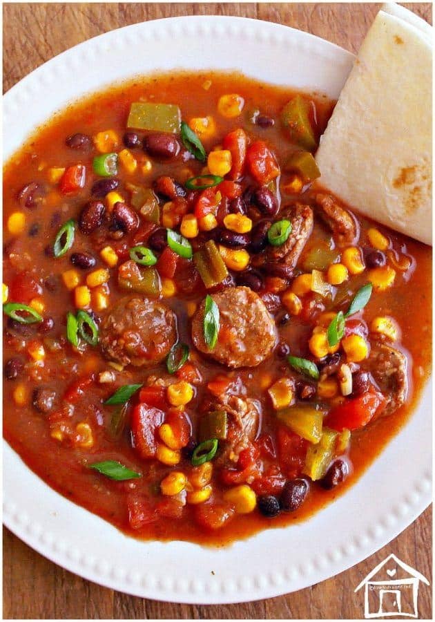 Mexican Bean Soup, Hearty Home Cooked Flavor in 20 Mins