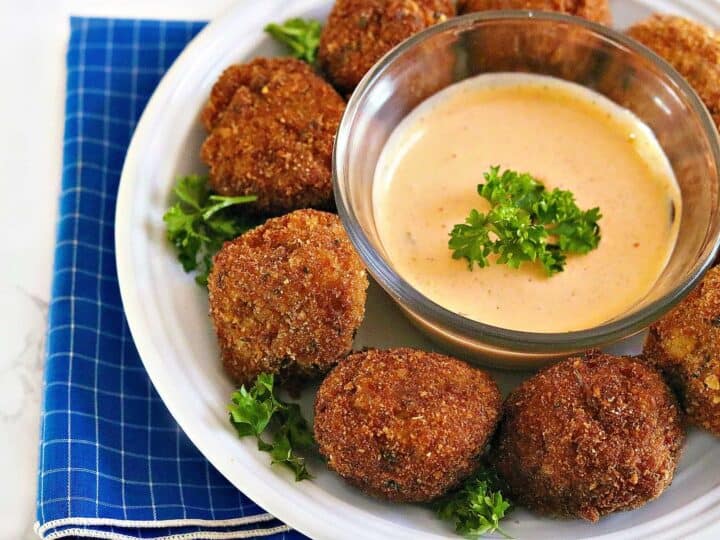 Bite Sized Crab Cake Appetizer Recipe