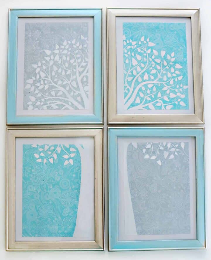 Dollar Tree DIY- $5 15 Minute Gallery Photo Wall