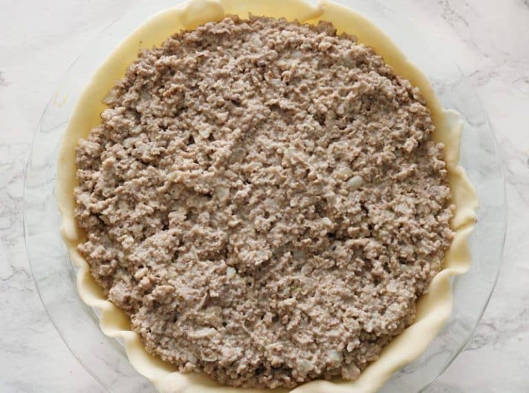 Pork Pie Recipe, Grandma's EASY 7 Ingredient Tourtiere