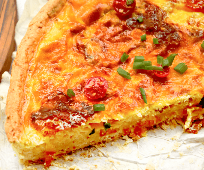 Easy Basic Quiche Recipe + VIDEO and 4 Flavor Ideas