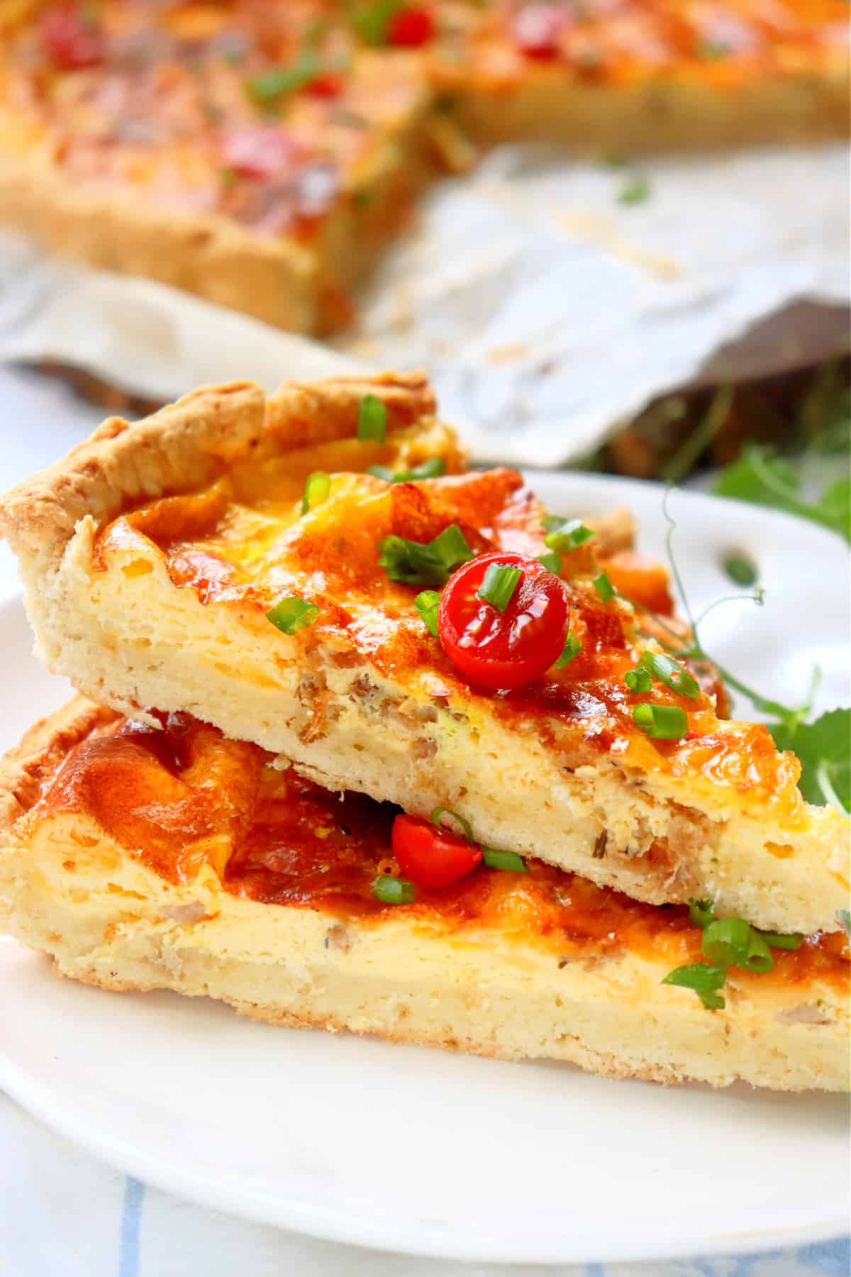 Easy Basic Quiche Recipe + VIDEO and 4 Flavor Ideas