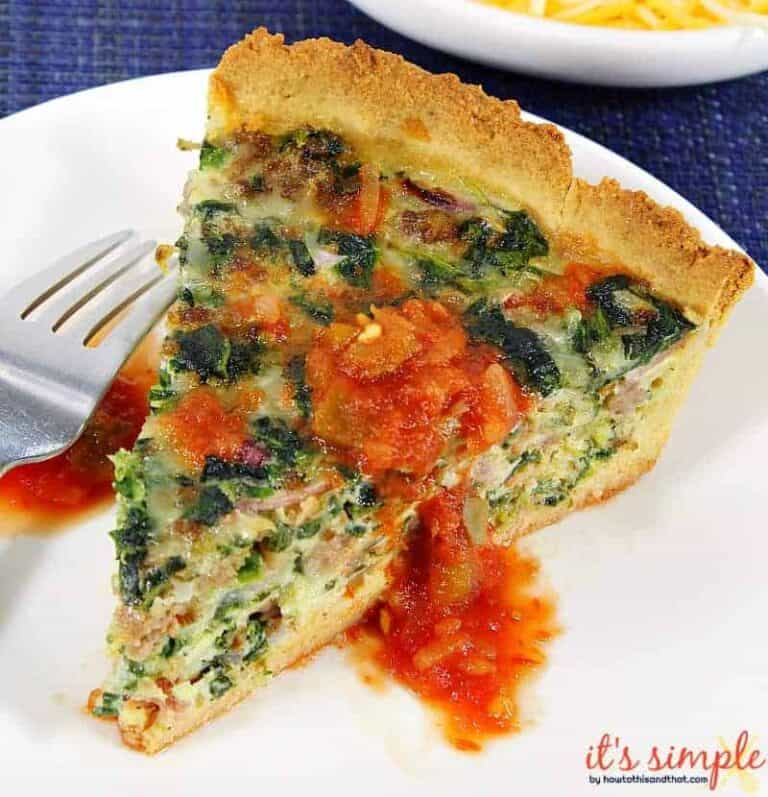 Easy Basic Quiche Recipe + VIDEO and 4 Flavor Ideas