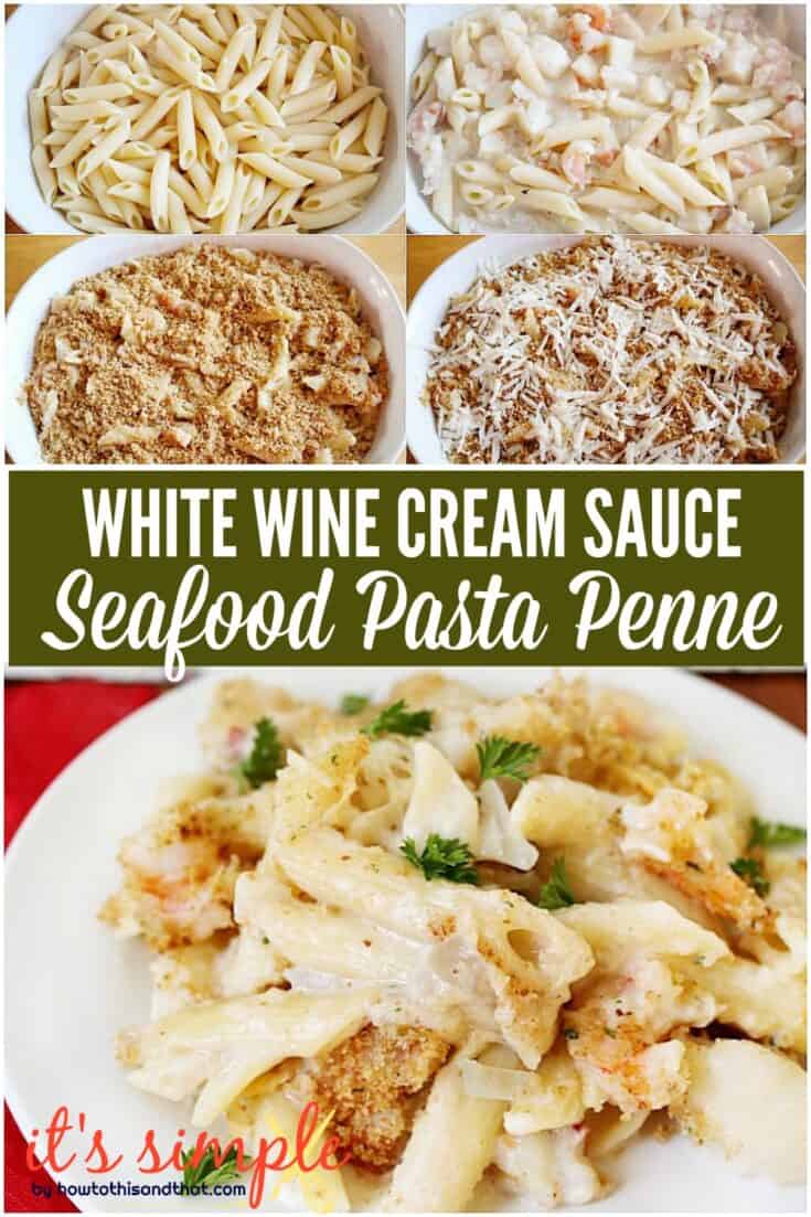 Creamy Seafood Pasta Bake- A Family Holiday Tradition