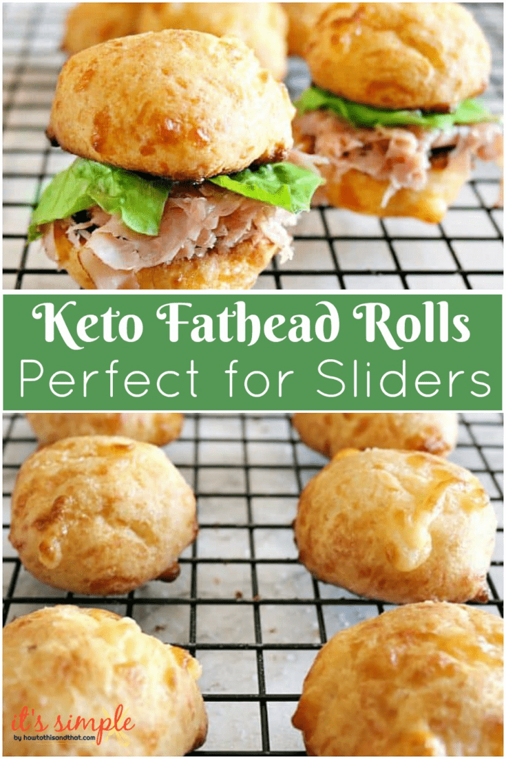 Keto Fathead Rolls- Perfect for Sliders, Sandwiches and More!