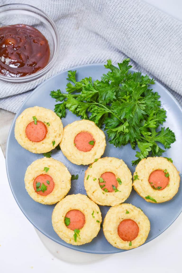 Keto Mini Corn Dog Bites FAST